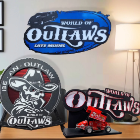 The World Of Outlaws Collection – Premier Metal Art