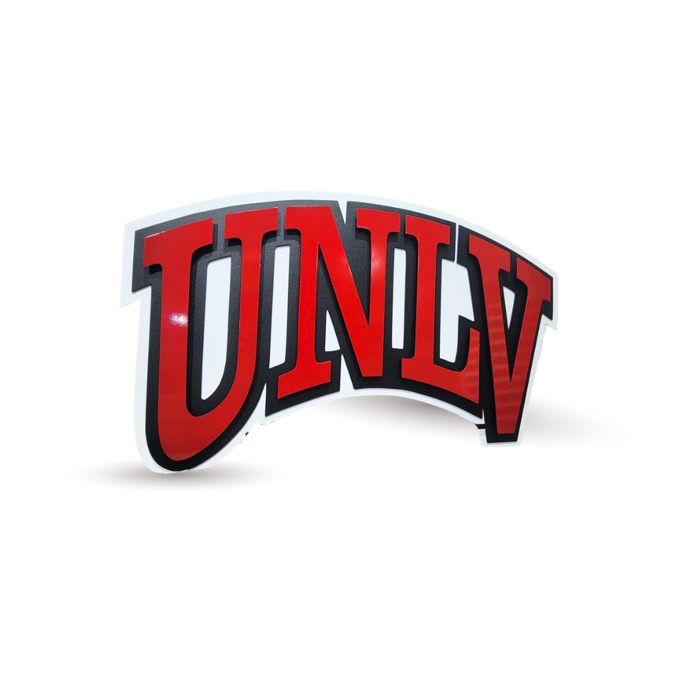 UNLV Rebels Word Logo – Premier Metal Art