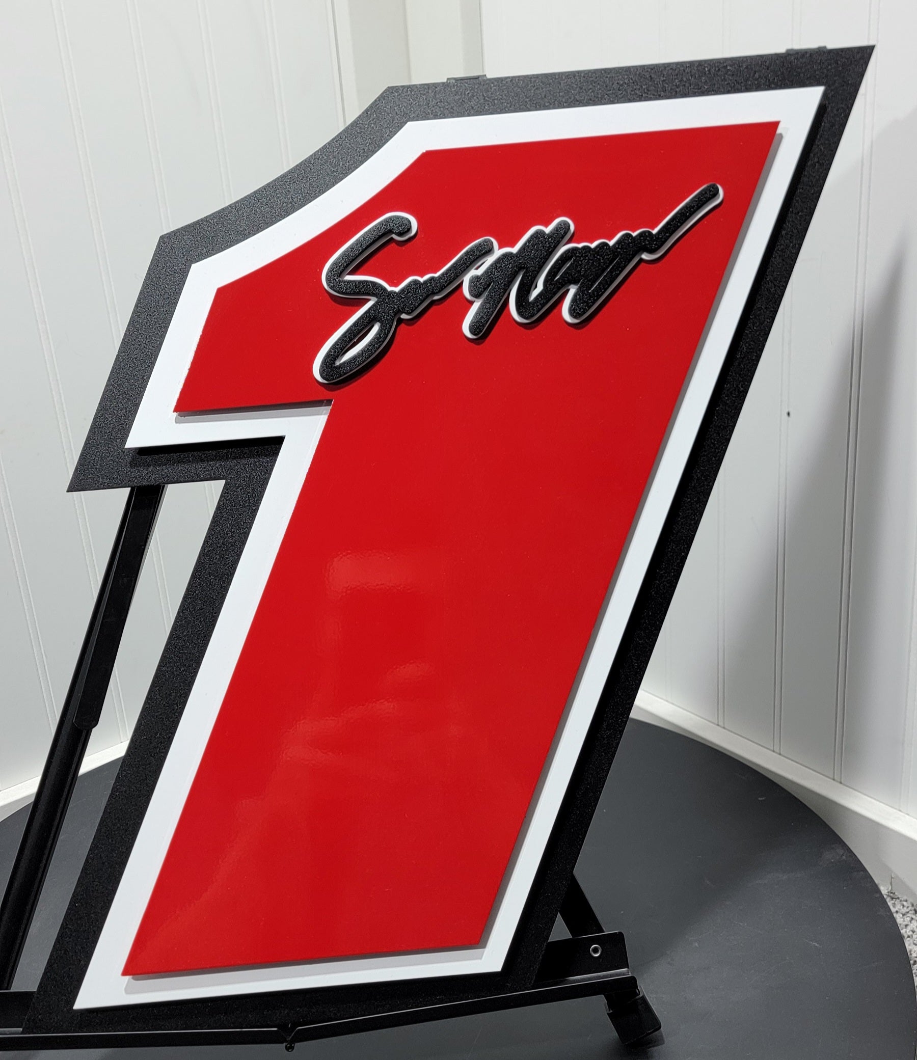 Sam Mayer #1 3D Signature Wholesale – Premier Metal Art