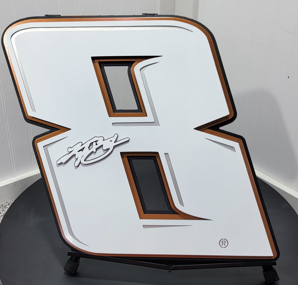 Premier Kyle Busch 3D Signature – Premier Metal Art