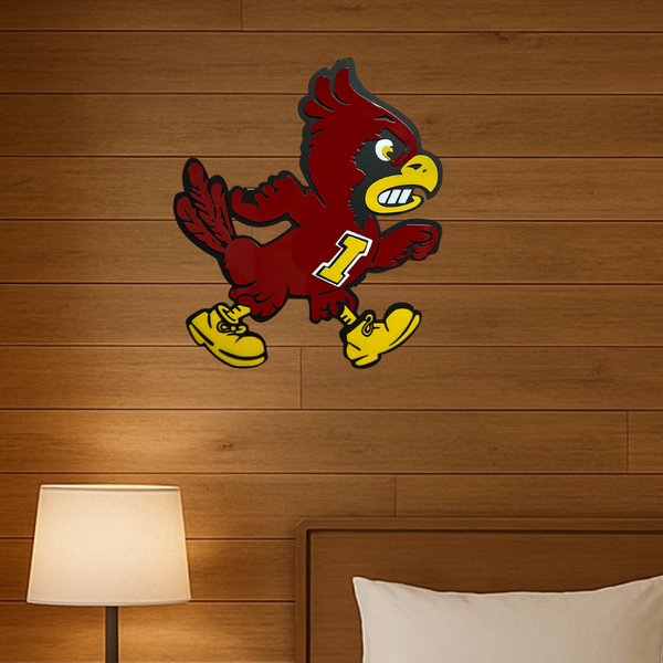 Iowa State Cyclones Vintage '78-'83 Logo – Premier Metal Art