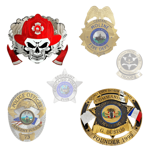 Custom Badge – Premier Metal Art