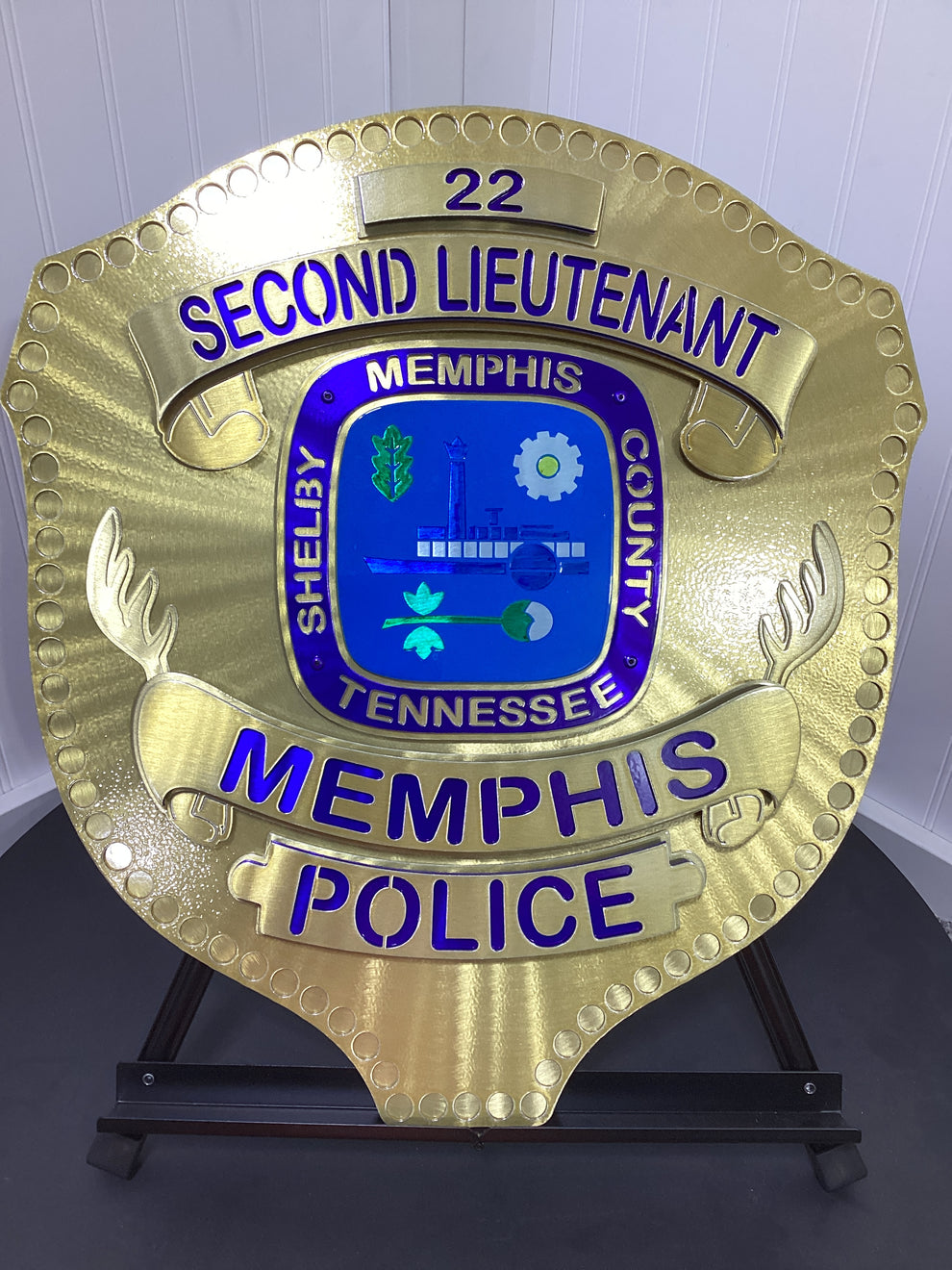 Memphis Police Badge – Premier Metal Art