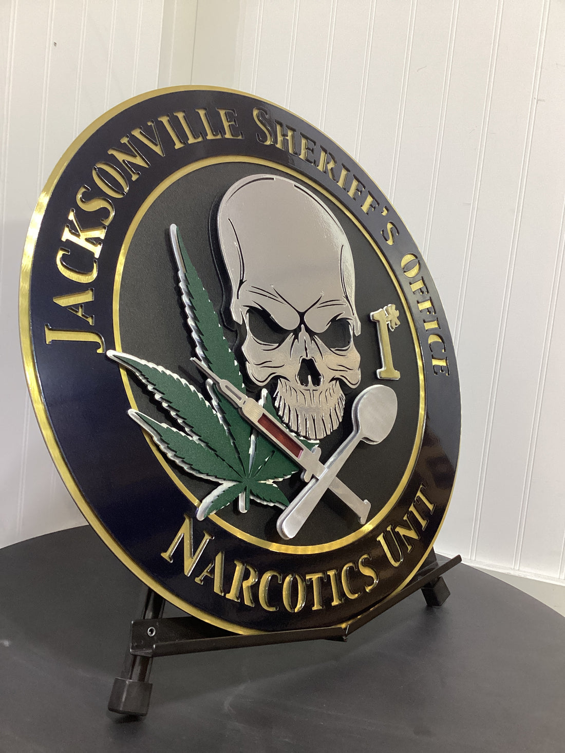 Jacksonville Sheriff Narcotics Badge – Premier Metal Art