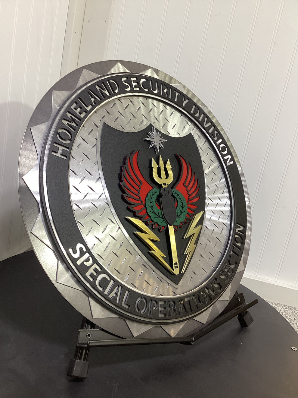 Homeland Security Sign – Premier Metal Art