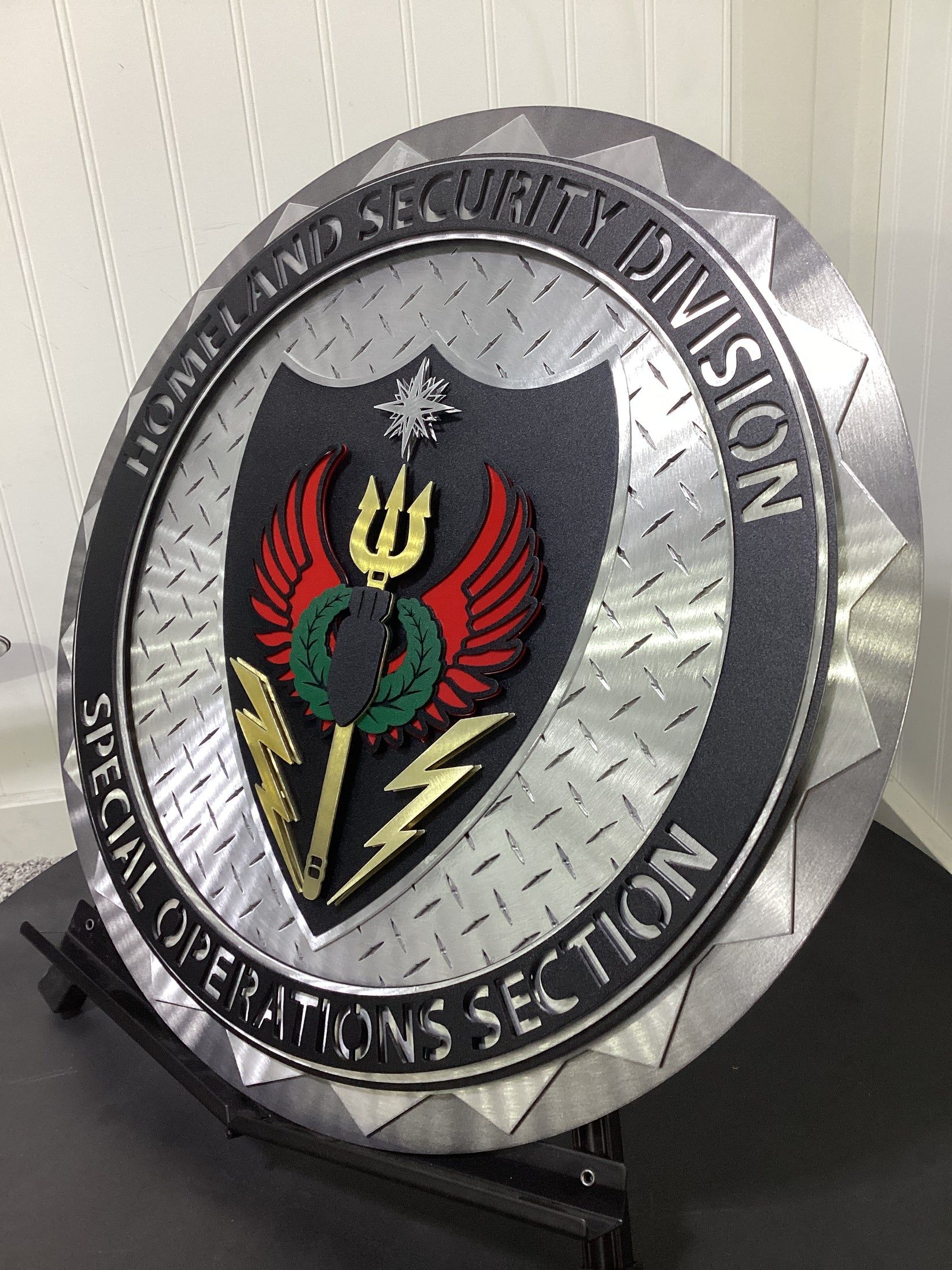 Homeland Security Sign – Premier Metal Art