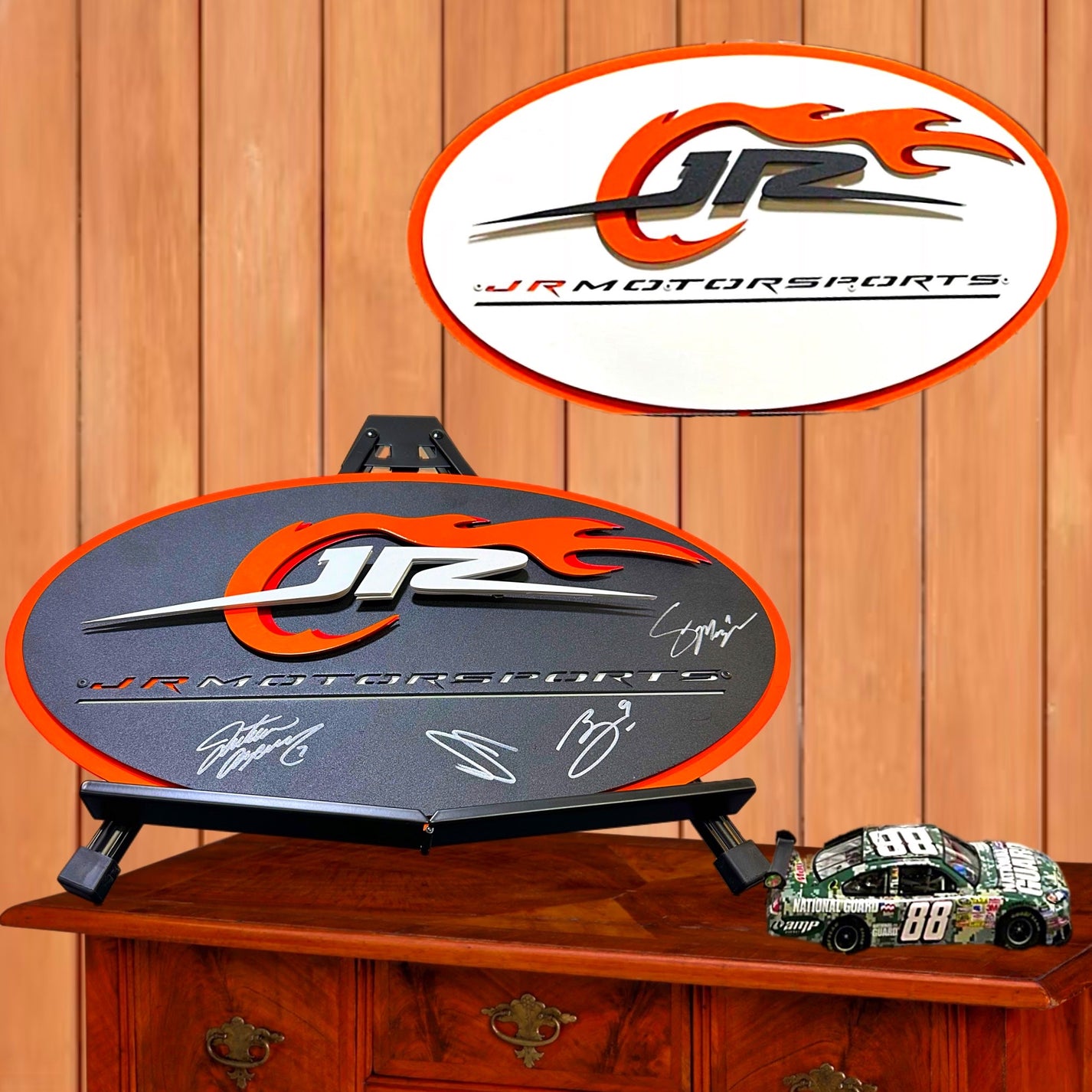 Premier JR Motorsports Logo – Premier Metal Art