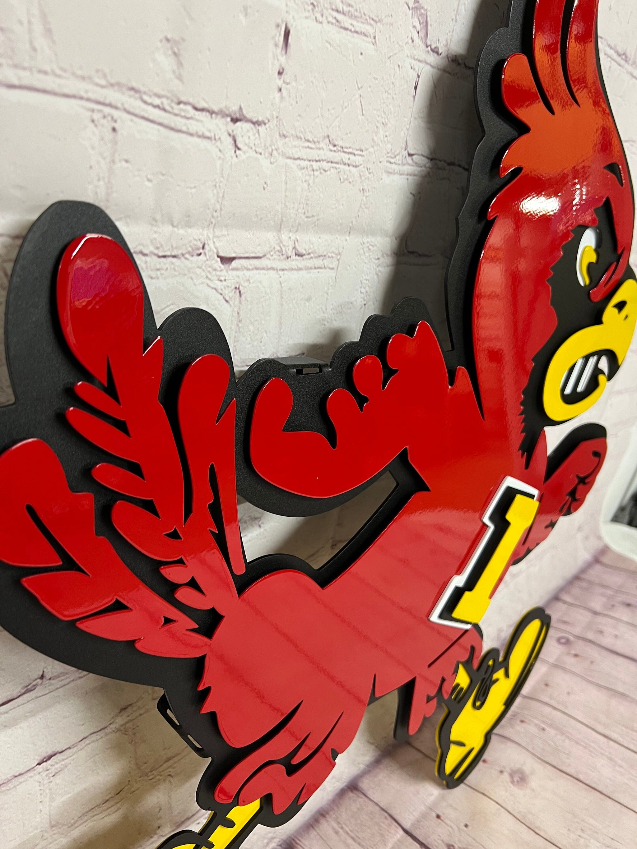 Iowa State Cyclones Vintage '78-'83 Logo – Premier Metal Art